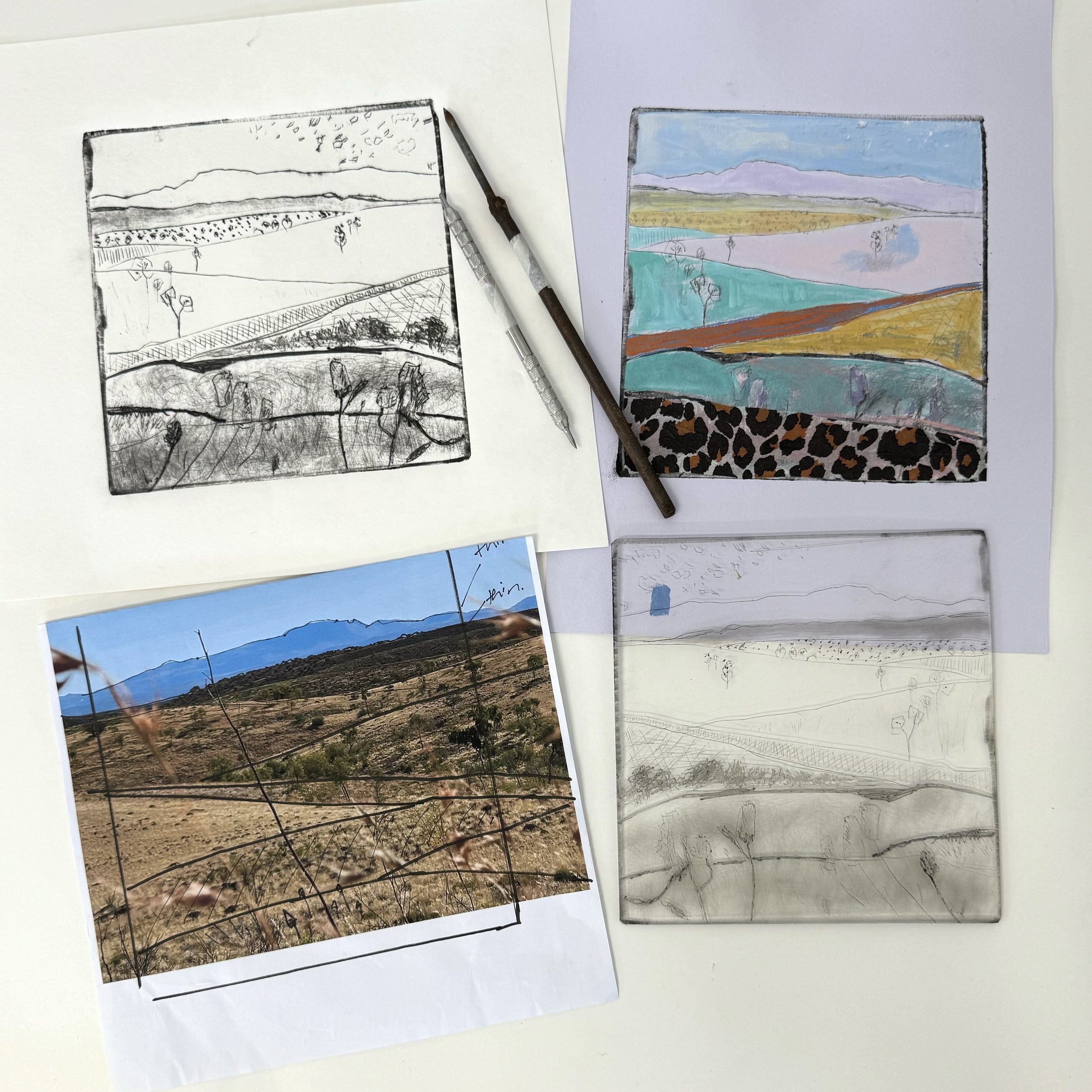 Landscape Intaglio: A DryPoint Workshop for Printmakers | Workshop26